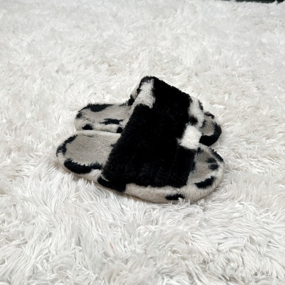 SHEIN | Shoes | Cow Print Slides | Poshmark